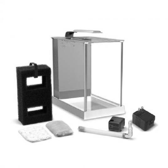 Fluval Spec III – 2.6 gallon – White – countryfishgirl